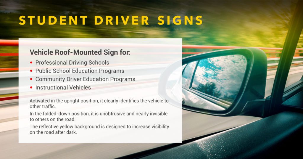 Products - Student Driver Signs - School Bus Signs
